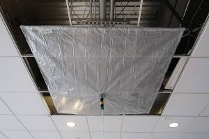 How to Effectively Use a Ceiling Tile Leak Diverter to Prevent Water Damage
