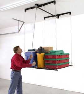 Garage Ceiling Storage Pulley Systems: Maximizing Space